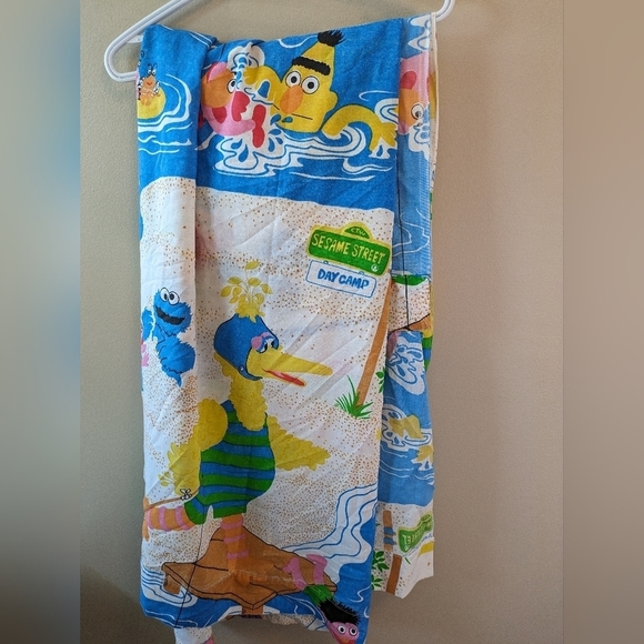 Vintage | Bedding | Sesame Street Vintage Twin Bed Sheet | Poshmark